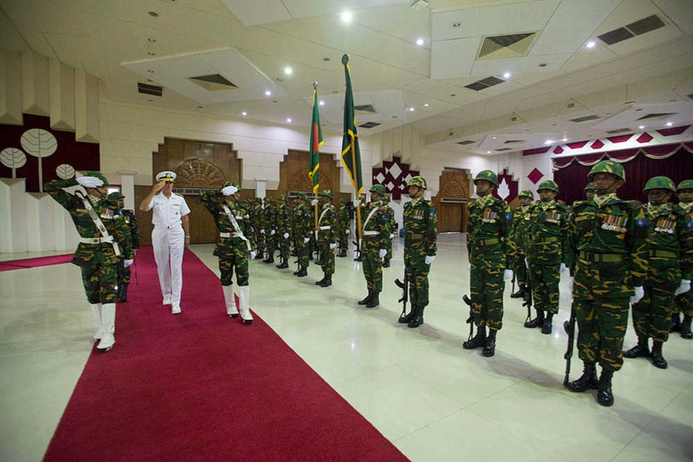 DVIDS - News - Locklear Encourages Closer U.S.-Bangladesh Military Ties