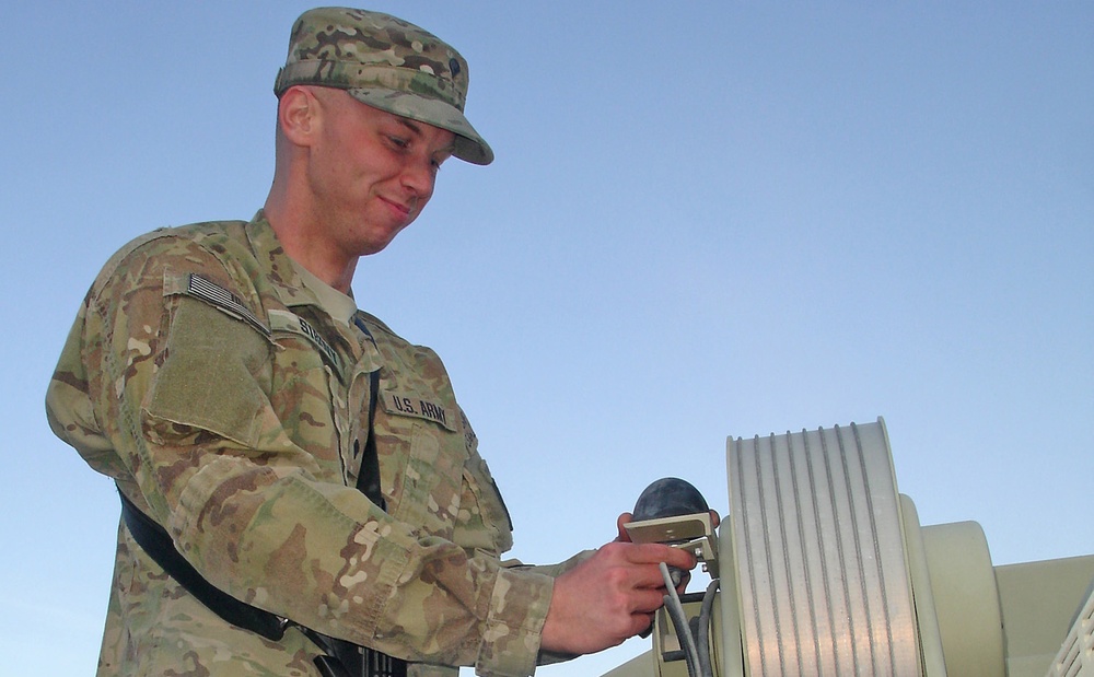 DVIDS - News - Face of Defense: Soldier Keeps Units Connected