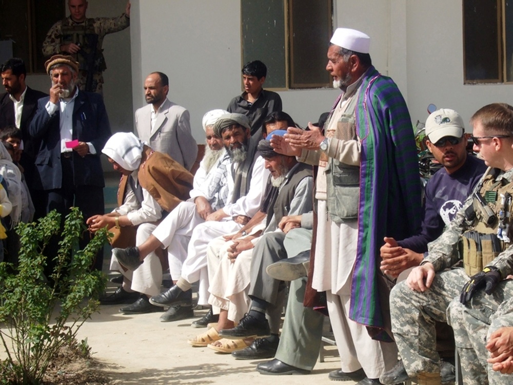 DVIDS - News - Afghan School Gets New Library, Science Lab for Opening Day