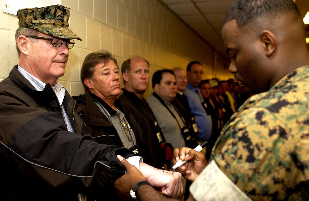 DVIDS - News - Civilian Group Marches Through Basic Training
