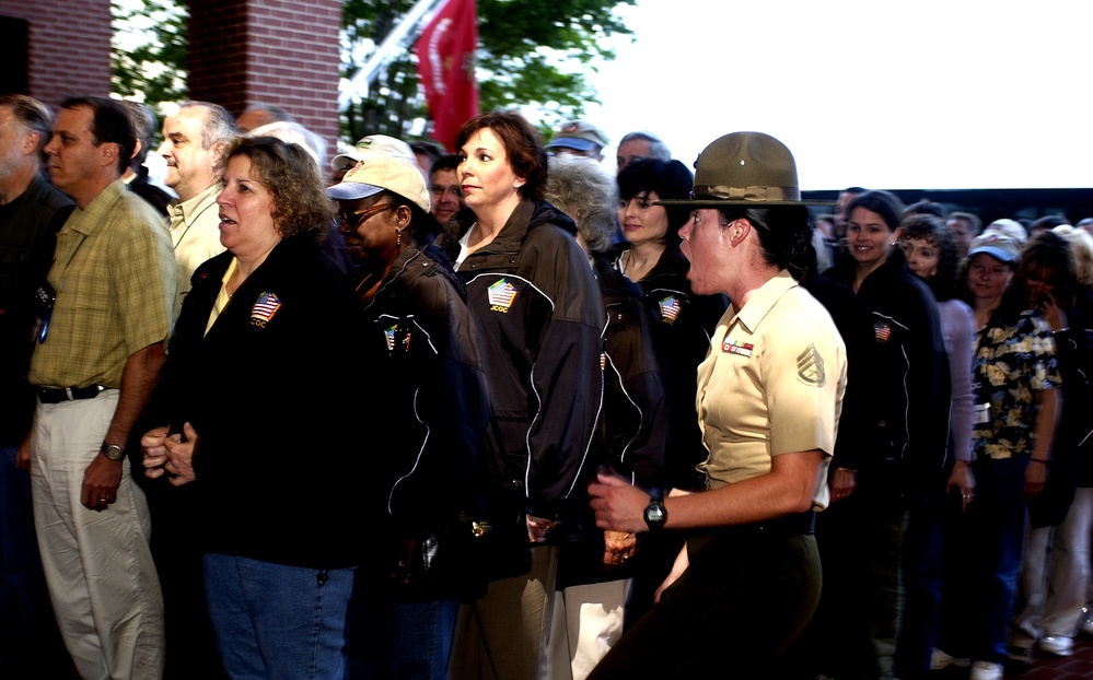 DVIDS - News - Civilian Group Marches Through Basic Training
