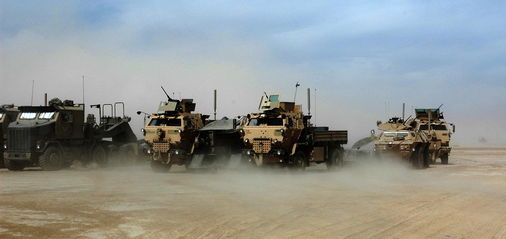 DVIDS - News - Sustainment Unit Weathers Dust Storm at Iraq Range