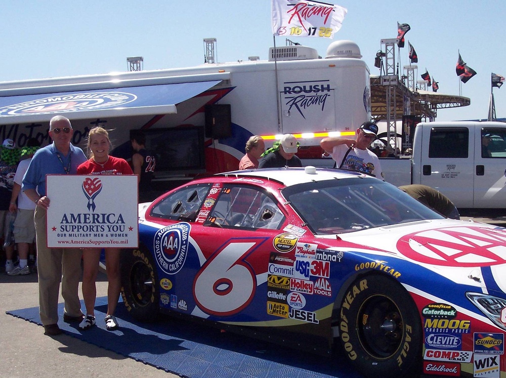 DVIDS - News - America Supports You: NASCAR Fans in California Support ...