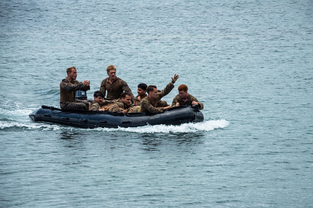 DVIDS - Images - ACD 25.3: MRF-D 25.3 Marines embark a combat rubber ...