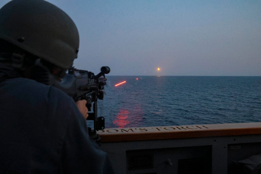 DVIDS - Images - GM2 Jonathan Salazar conducts a live-fire exercise ...