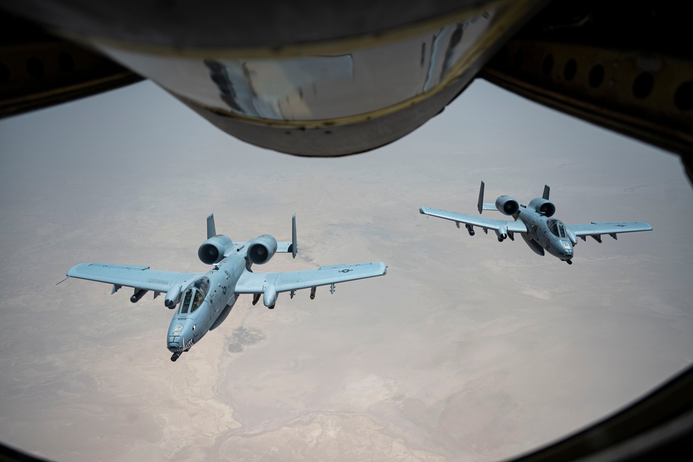 DVIDS - Images - Thunderbolts take to the skies in support of Operation Inherent Resolve [Image ...