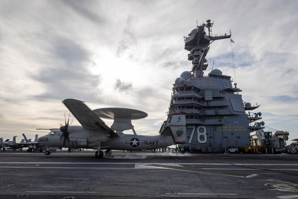DVIDS - Images - USS Gerald R. Ford (CVN 78) Conducts Routine Flight Operations [Image 6 of 7]