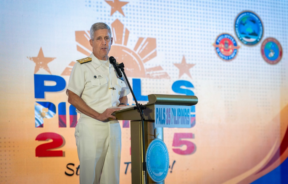 DVIDS - Images - COMPACFLT Delivers Remarks at PALS in Manila ...