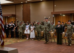 USAG Humphreys bids farewell to Col. Workman, welcomes Col. Steinbrecher