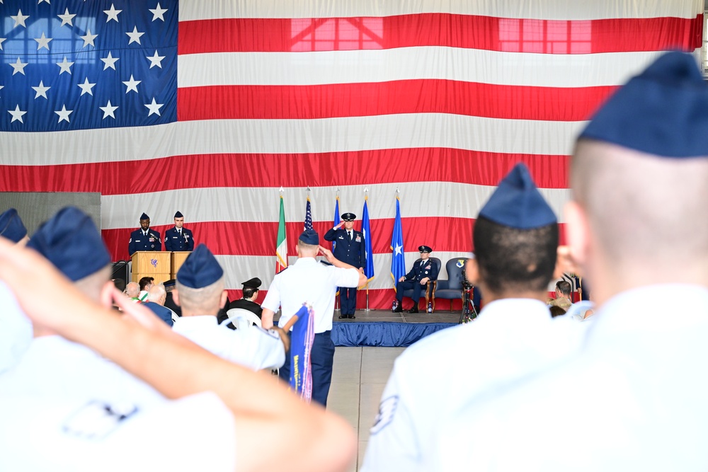 DVIDS - Images - 31st Fighter Wing conducts change of command ceremony 2025 [Image 3 of 3]