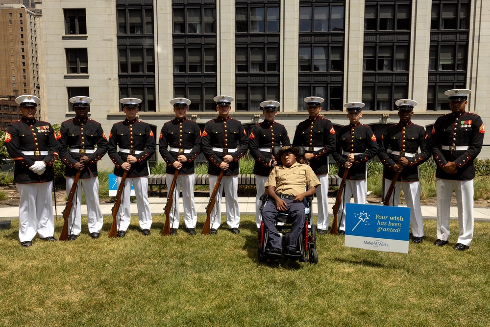DVIDS - Images - Marine Week Chicago 2025: Jamaria Peters Make-A-Wish ...
