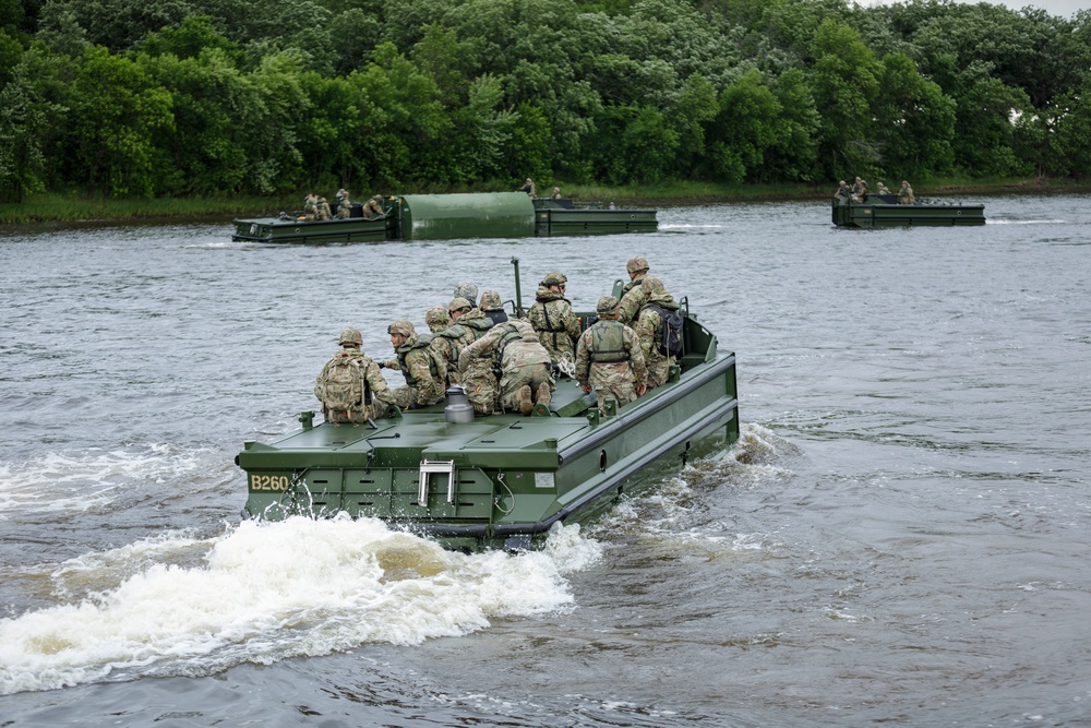 DVIDS - Images - South Dakota Army National Guard conducts wet gap ...