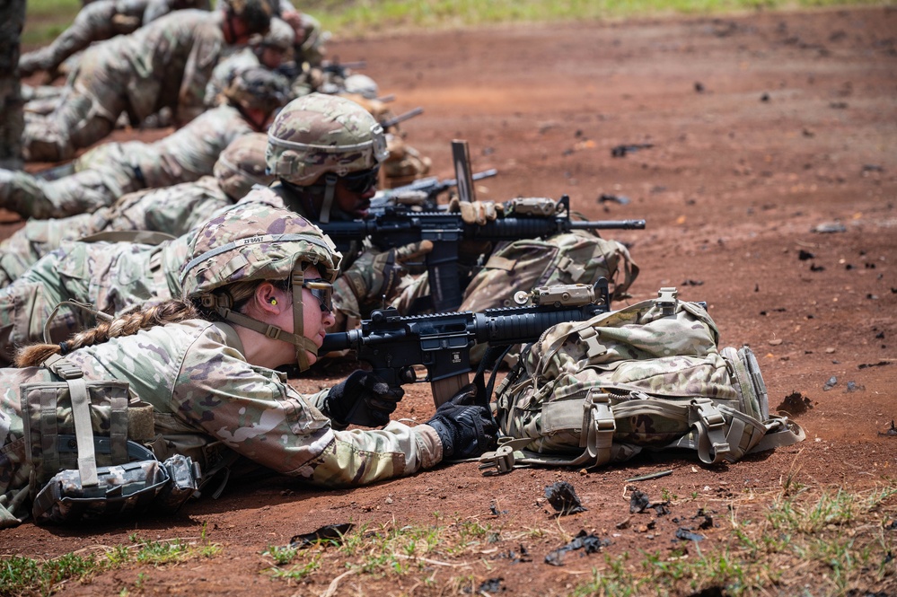 DVIDS - Images - 2025 USARPAC Best Squad Competition M4 Zero Range ...