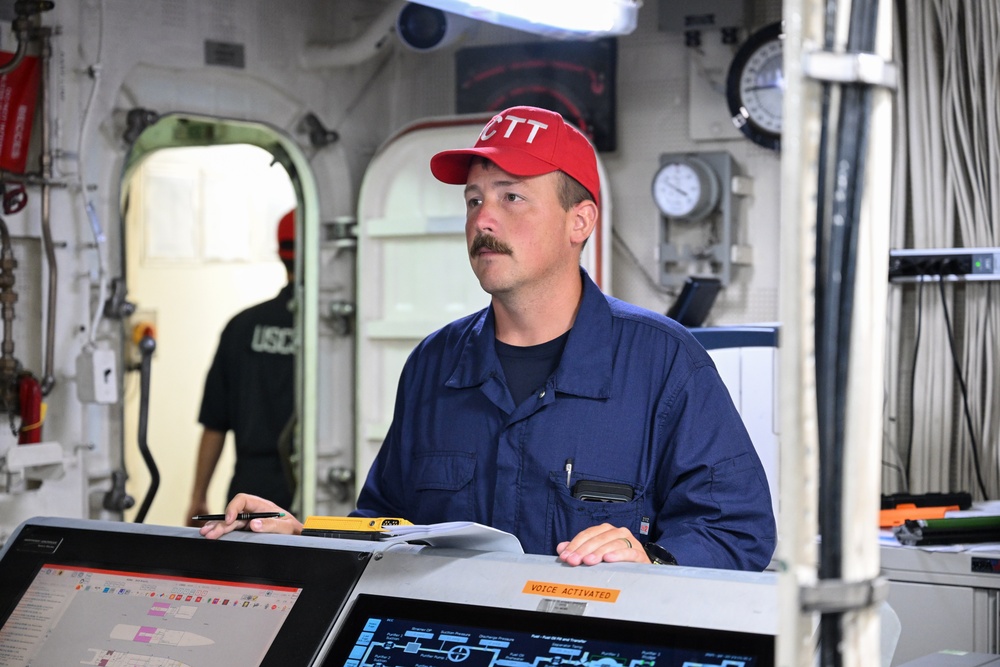 DVIDS - Images - Coast Guard Cutter Stratton crewmembers conduct ...