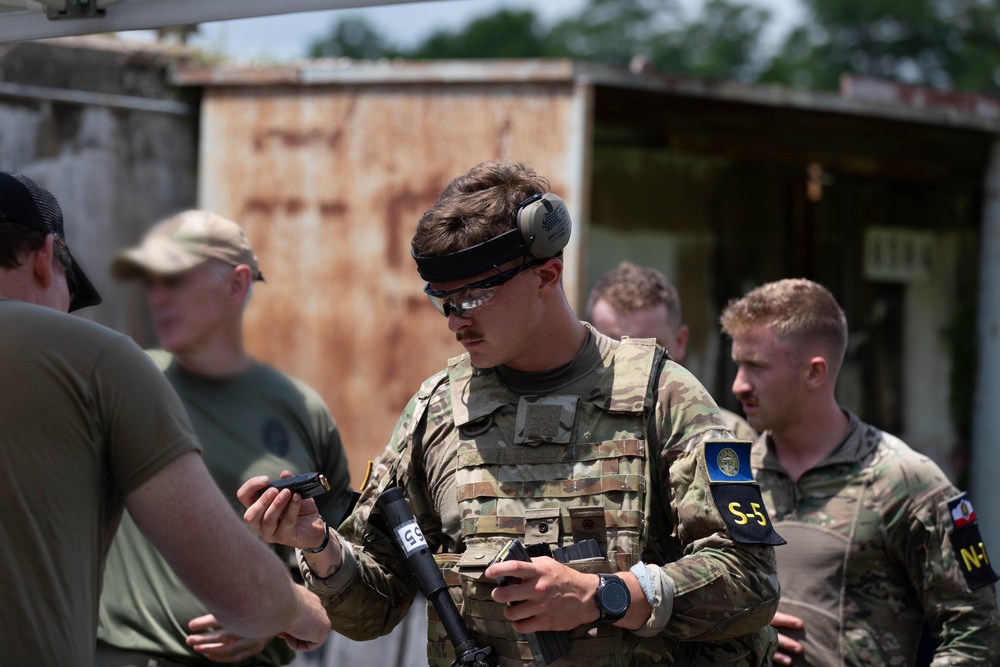 DVIDS - Images - Spc. Alexander Thomson prepares for stress shoot ...