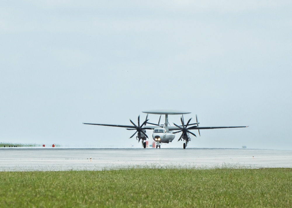 DVIDS - Images - VX-1 launches E-2D for test operations [Image 1 of 2]