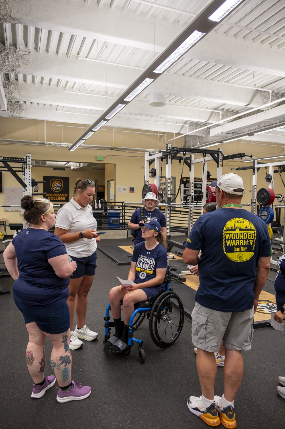 DVIDS - Images - 2025 DoD Warrior Games powerlifting familiarization Team Navy [Image 2 of 6]