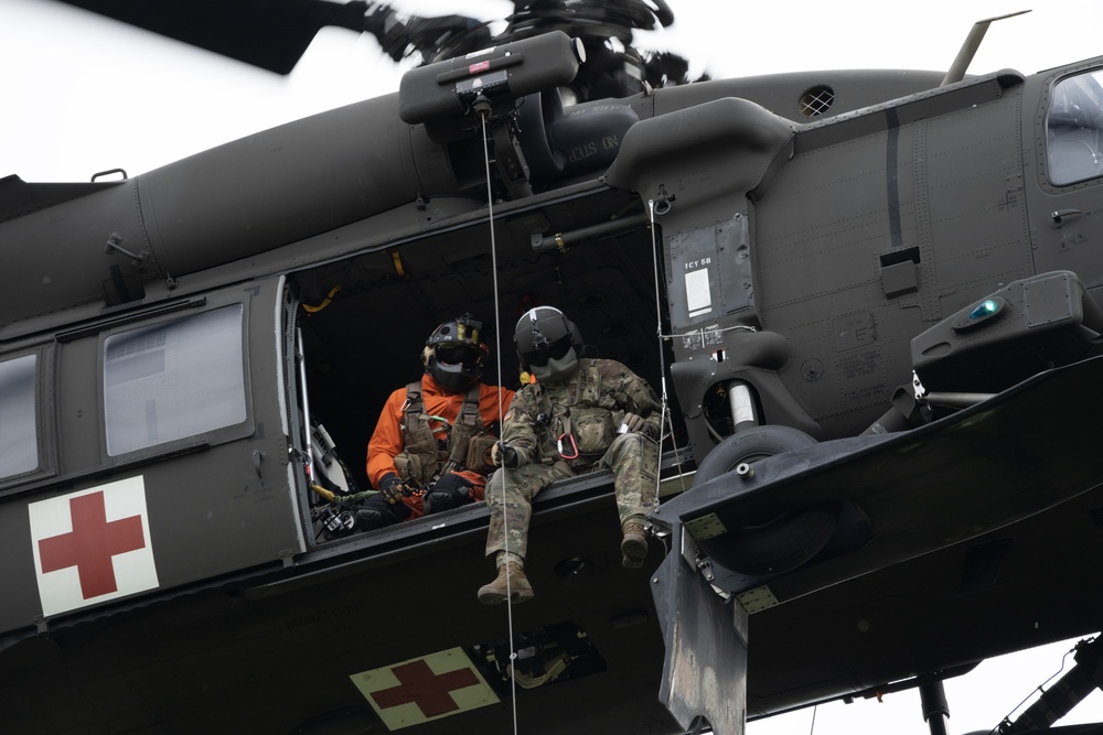 DVIDS - Images - Alaska Army National Guard Dustoff crews conduct hoist ...
