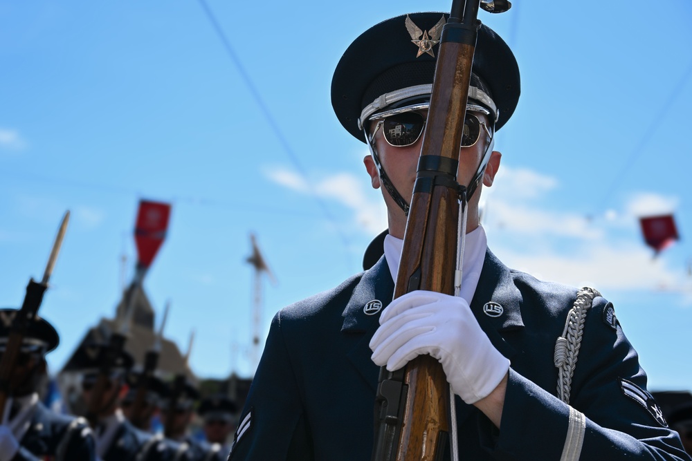 DVIDS - News - US Air Force Band, Honor Guard perform at Basel Tattoo ...