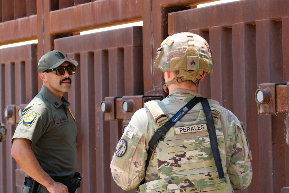 DVIDS - Images - U.S. and Mexican military mirror patrol efforts along ...