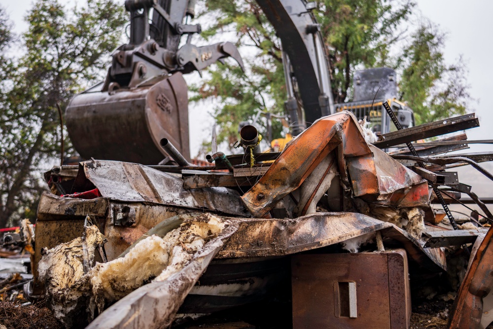 DVIDS - Images - USACE supports Wildfire Debris Removal in Southern ...
