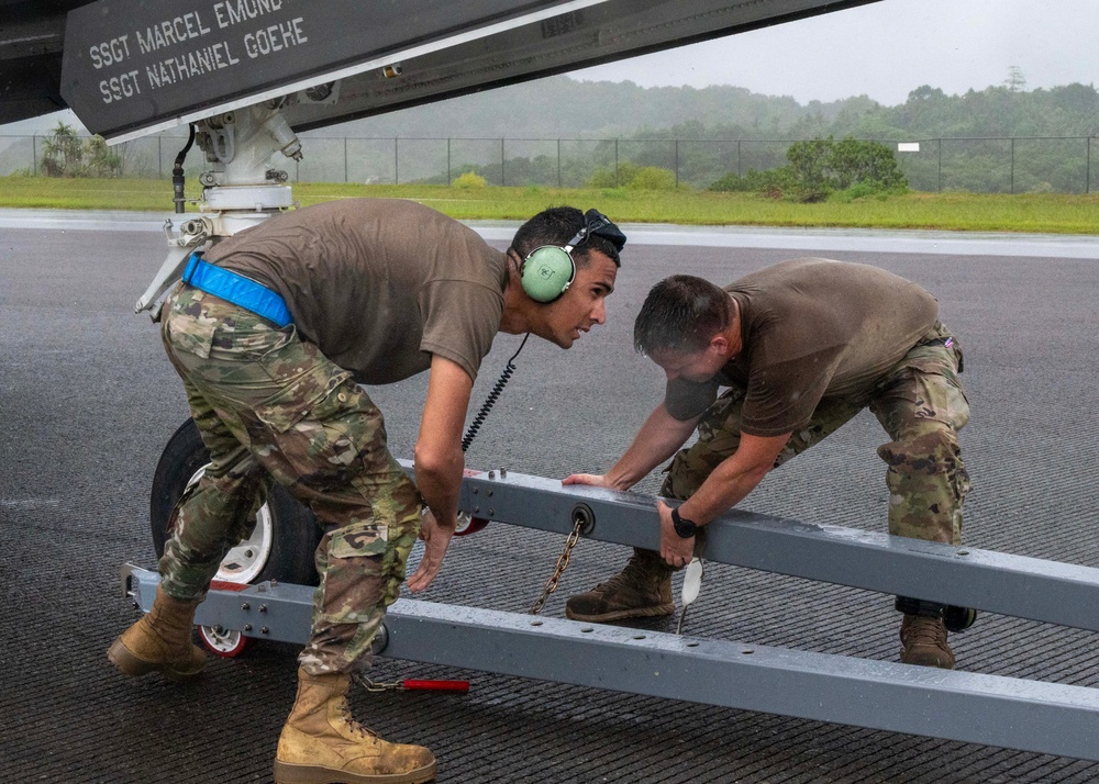 DVIDS - Images - The 36th CRS performs aircraft arresting system ...
