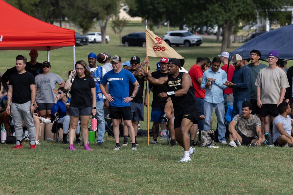 DVIDS - Images - 75th FAB Diamond Week Flag Football [Image 1 of 8]