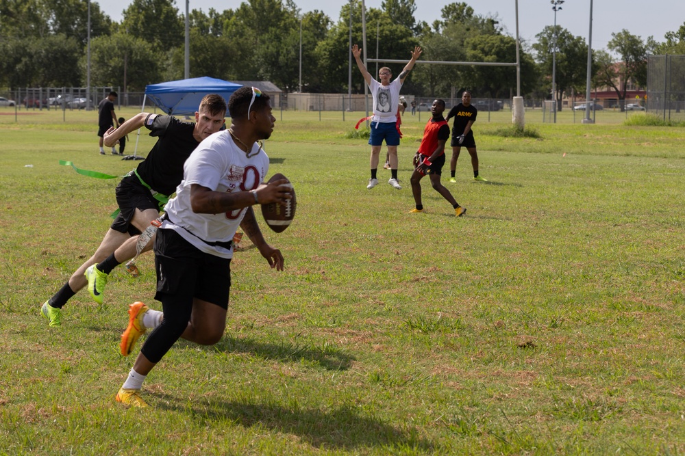 DVIDS - Images - 75th FAB Diamond Week Flag Football [Image 2 of 8]