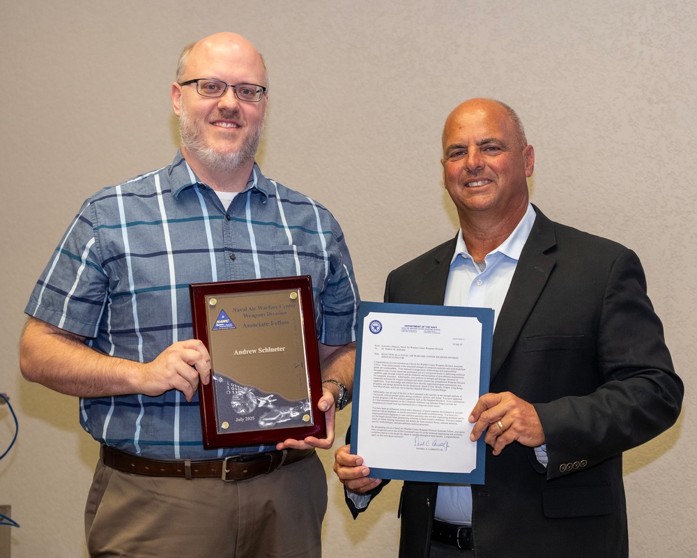 DVIDS - News - NAWCWD inducts 18 into Fellows Program