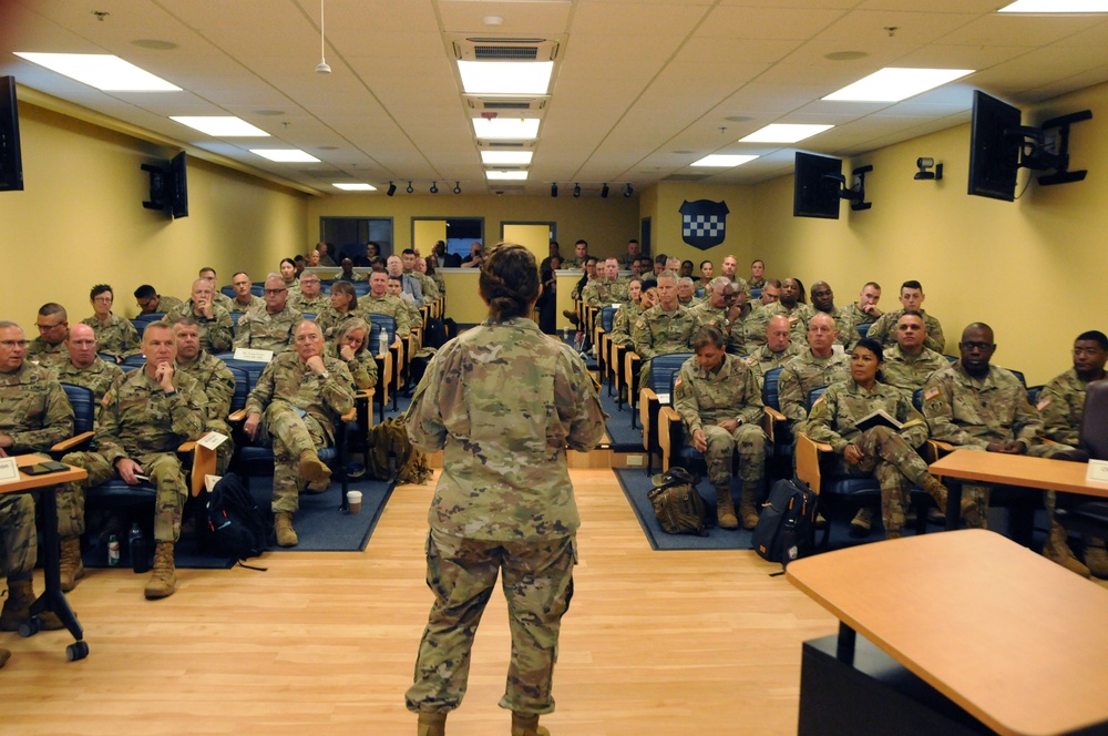 DVIDS - News - Army Reserve division hosts readiness forum for senior ...