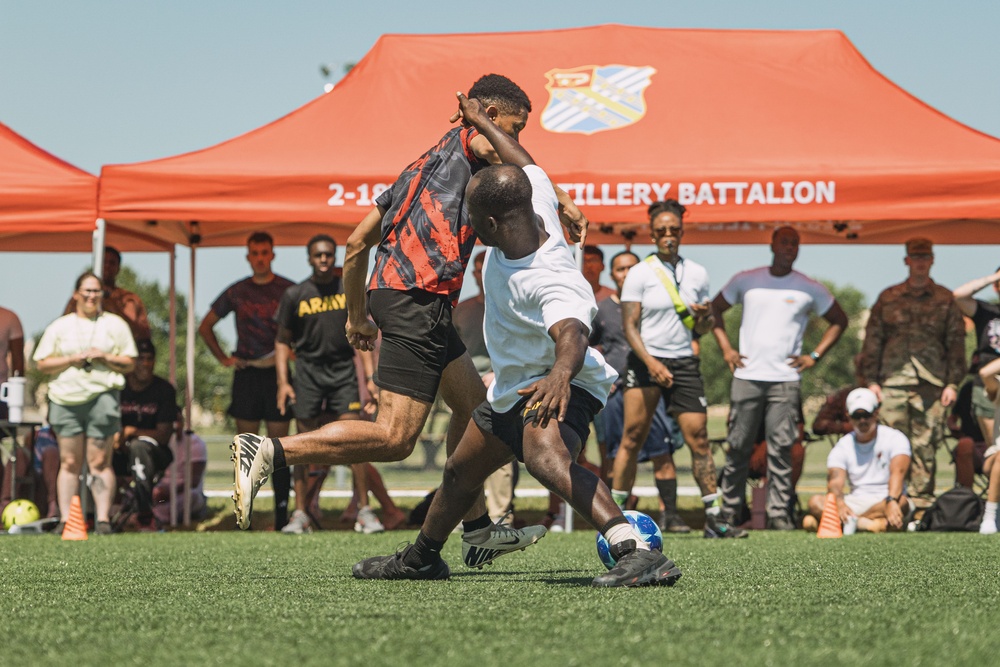 DVIDS - Images - 75th FAB Diamond Week Soccer [Image 8 of 12]