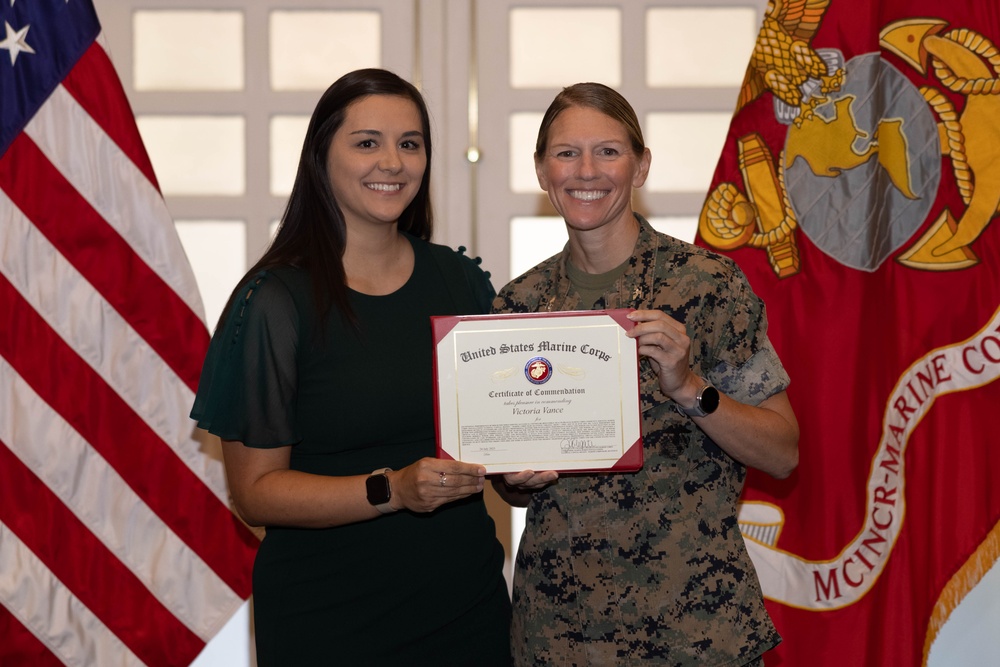 DVIDS - Images - Quantico Civilian Quarterly Awards, 2nd Quarter 2025 ...