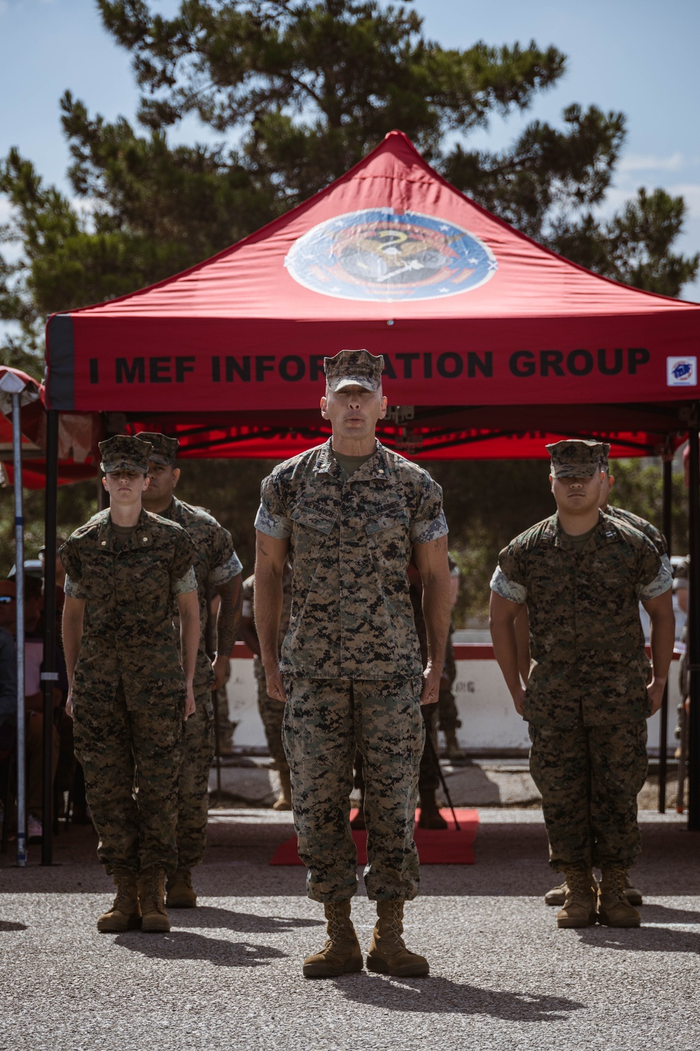 DVIDS - Images - I Marine Expeditionary Force Information Group changes ...