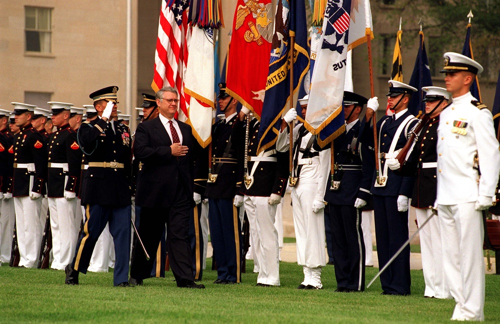 DVIDS - Images - Col. Gardner escorts Deputy Secretary Hamre as they ...