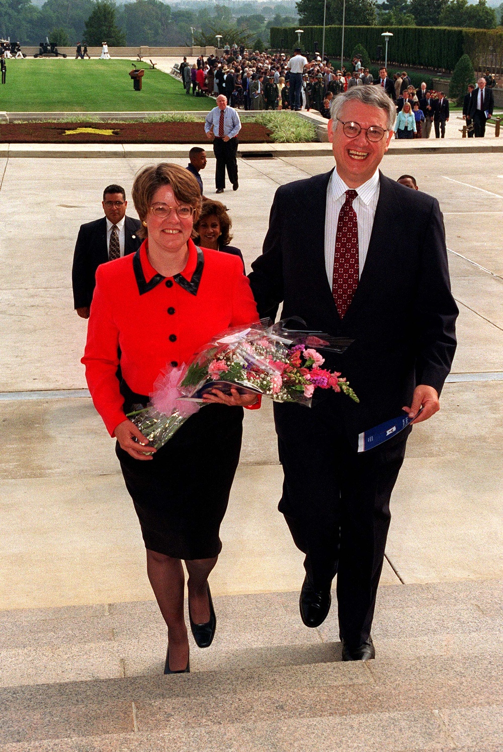 DVIDS - Images - Deputy Secretary of Defense John J. Hamre and his wife ...