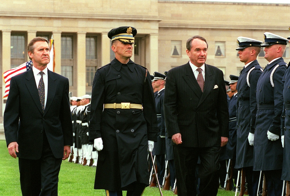 DVIDS - Images - Australian Minister of Defense John Moore inspects the ...