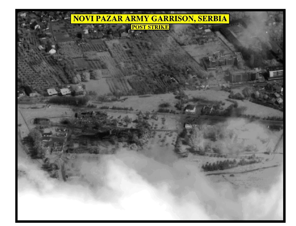 DVIDS - Images - Post-strike bomb damage assessment photograph of the ...