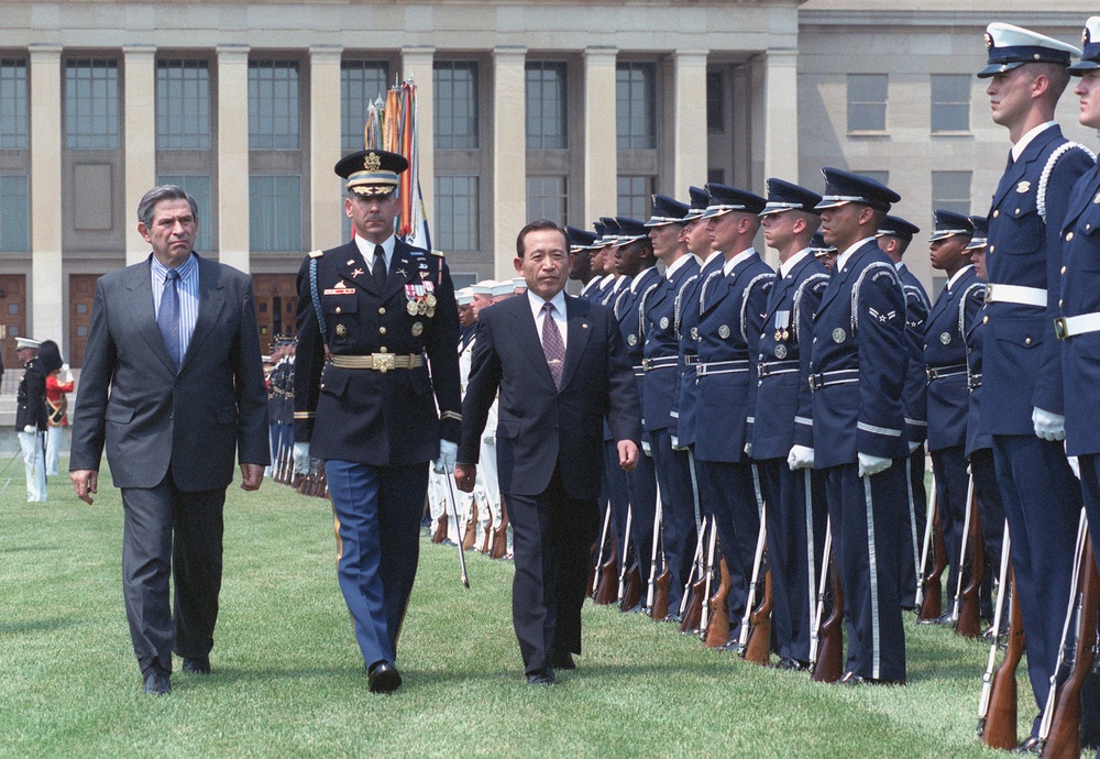 DVIDS - Images - Minister of Defense Kim Dong-Shin (right), of the ...