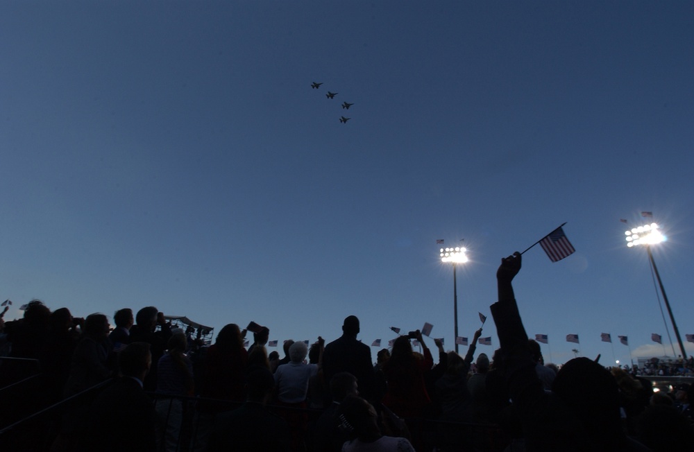 DVIDS - Images - U.S. Air Force F-16 fighter jets fly over the Sept. 11 ...