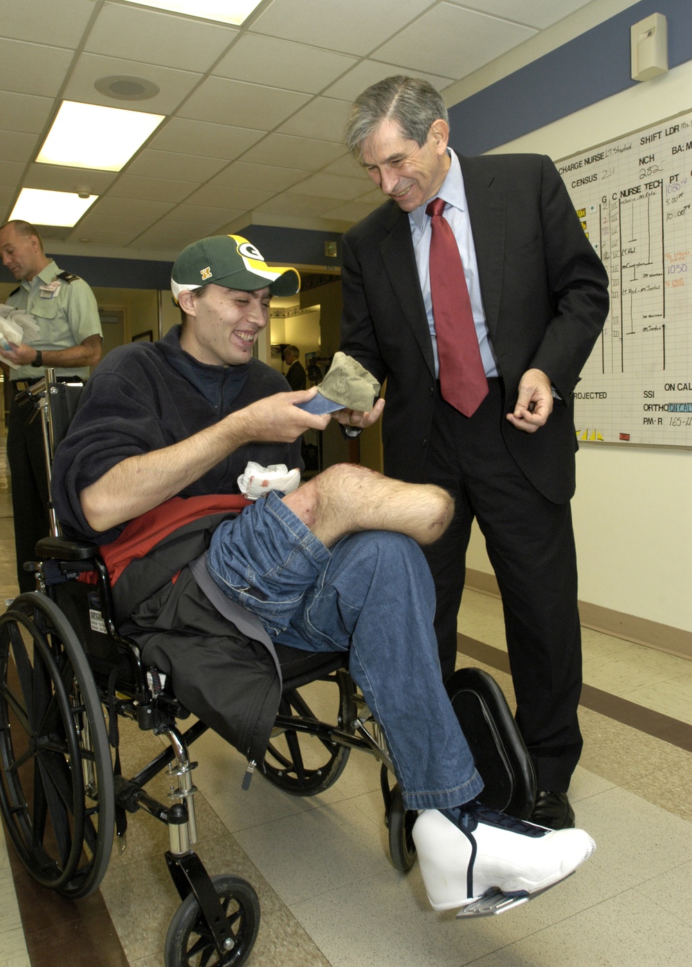 DVIDS - Images - Deputy Secretary Wolfowitz suggests that Green Bay ...