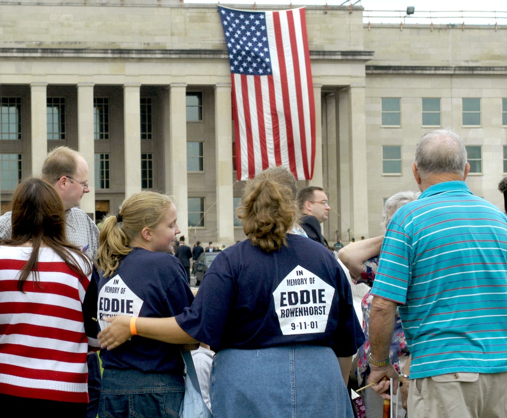 DVIDS - Images - The family of Eddie Rowenhorst are among those marking ...