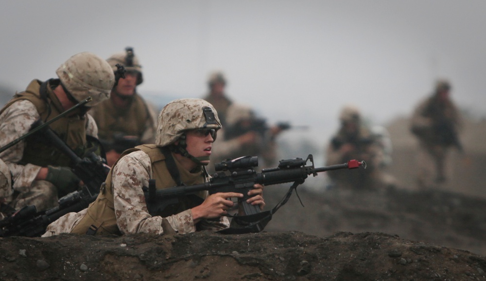 DVIDS - Images - U.S. Marines raid a building during a multinational ...
