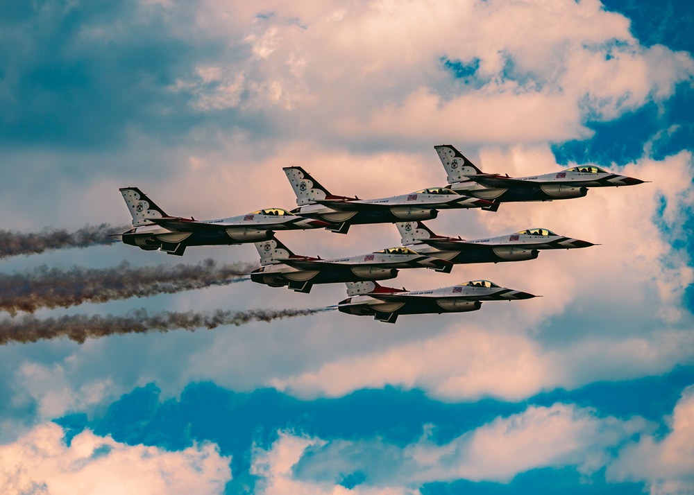 DVIDS - Images - Thunderbirds Rehearse Over F.E. Warren [Image 2 of 23]