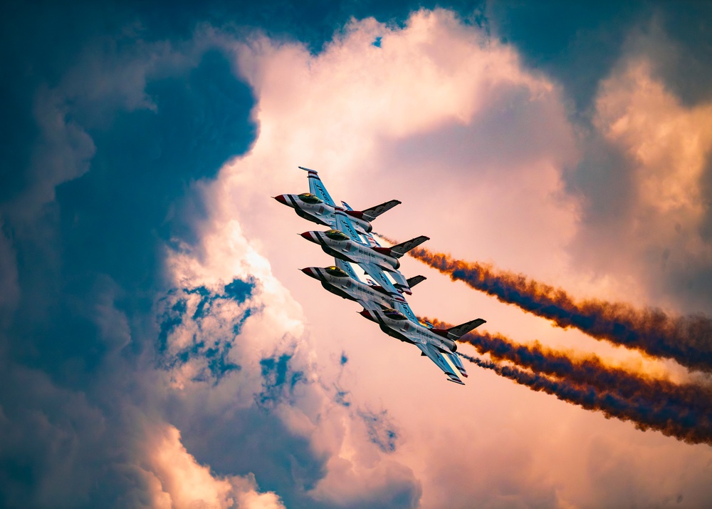 DVIDS - Images - Thunderbirds Rehearse Over F.E. Warren [Image 3 of 23]