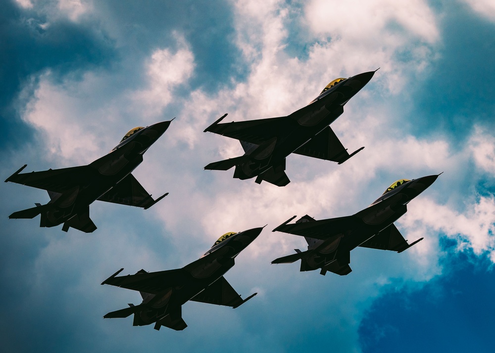 DVIDS - Images - Thunderbirds Rehearse Over F.E. Warren [Image 15 of 23]
