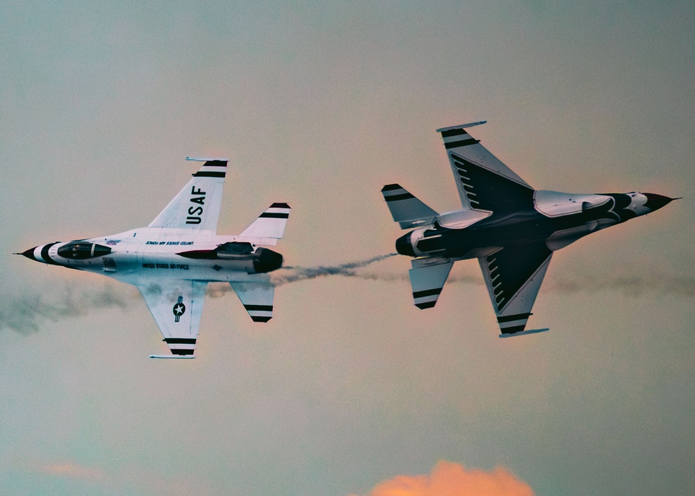 DVIDS - Images - Thunderbirds Rehearse Over F.E. Warren [Image 20 of 23]