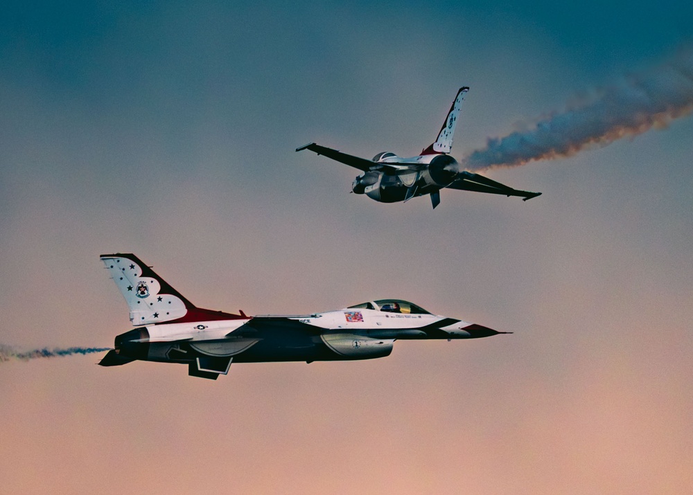 DVIDS - Images - Thunderbirds Rehearse Over F.E. Warren [Image 21 of 23]