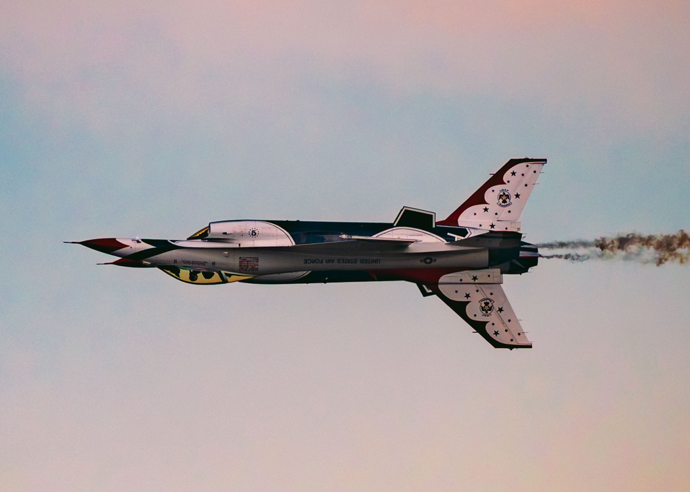 DVIDS - Images - Thunderbirds Rehearse Over F.E. Warren [Image 22 of 23]