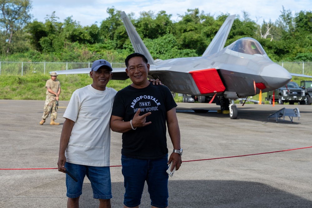 DVIDS - Images - JBER team brings “Pet the Jet” day to Tinian [Image 18 ...