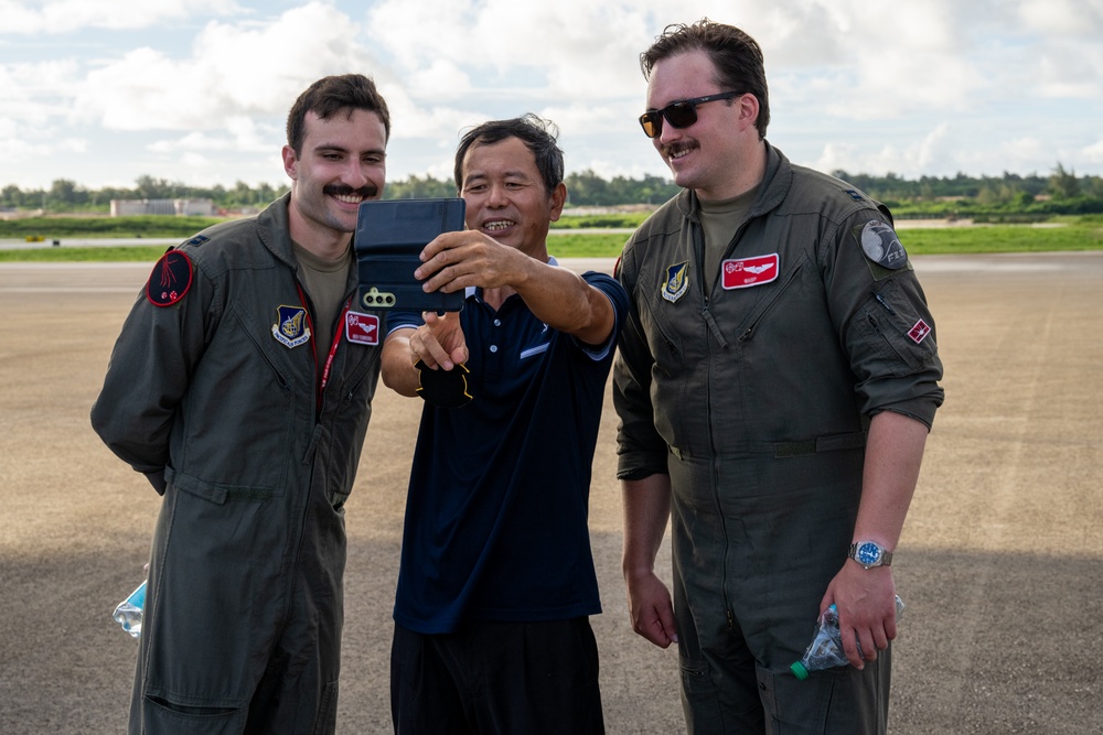 DVIDS - Images - JBER team brings “Pet the Jet” day to Tinian [Image 22 ...